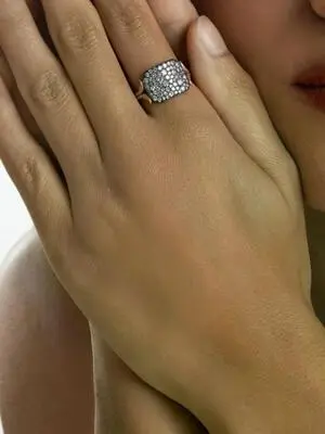 SYLVA & CIE Mini Ten Table Diamond Ring