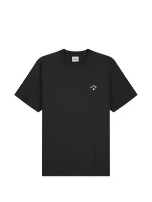ARTE ANTWERP Logo-embroidered T-shirt - Black