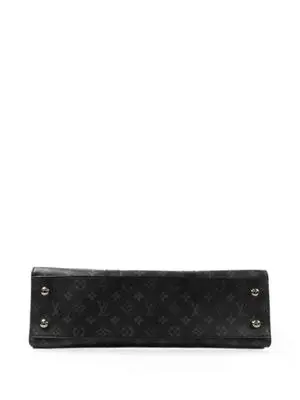 LOUIS VUITTON Sac Plat 24h Monogram Eclipse Tote Bag