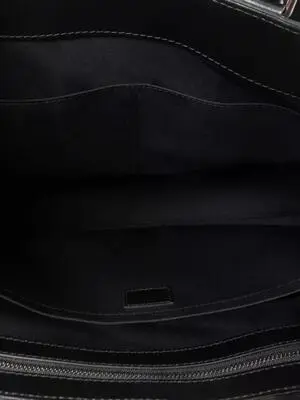 LOUIS VUITTON Monogram Eclipse Sac Plat 24h Tote Bag