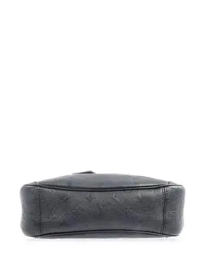 LOUIS VUITTON Pm Trianon Monogram Empreinte Tote Bag - Black