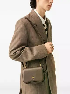 AMI Paris Cowhide-leather Paris Paris Top Handle Bag