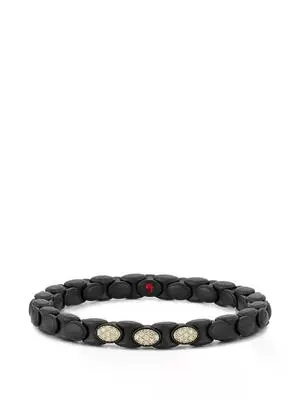 Roberto Demeglio Anaconda Diamond Bracelet - Black