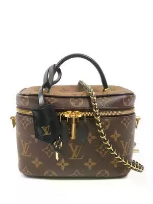 LOUIS VUITTON Vanity Monogram Reverse Makeup Bag