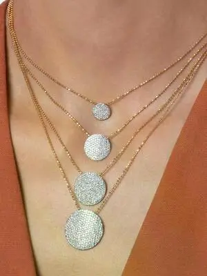 Phillips House Infinity Diamond Necklace - Silver