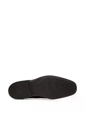 Clarks Derby Brogue Detail Shoes - Brown
