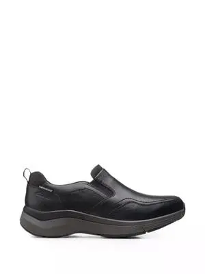 Clarks Wave 2.0 Edge Leather Slip-on Sneakers - Black