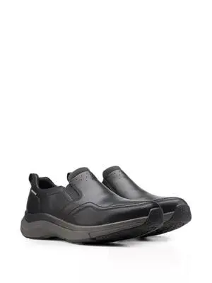Clarks Wave 2.0 Edge Leather Slip-on Sneakers - Black