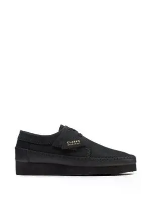 Clarks Weaver Lace-up Derby Shoes - Grey