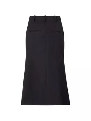 Fendi Belt-loop Skirt - Black