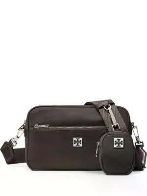 Tory Burch Virginia Logo-plaque Shoulder Bag - Brown