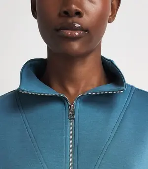 Varley Doublesoft Hawley Half-zip Sweatshirt - Blue