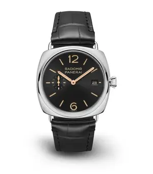 Panerai Stainless Steel Radiomir Quaranta Watch - Black