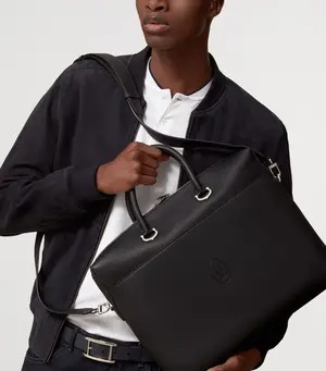 Cartier Calfskin Must De Briefcase