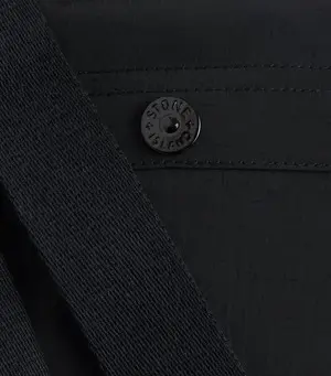 Stone Island Coated Nylon Logo Cross-body Bag