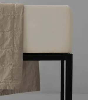 SOCIETY LIMONTA Linen Rem King Fitted Sheet - Ivory