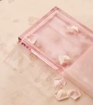 REFLECTIONS COPENHAGEN Small Crystal-onyx Mad Trinket Tray