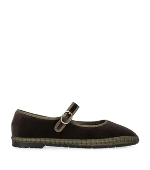 FLABELUS Velvet Ulla Mary Janes