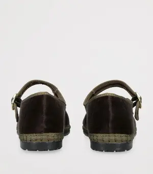 FLABELUS Velvet Ulla Mary Janes