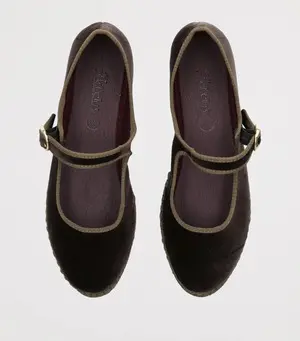 FLABELUS Velvet Ulla Mary Janes
