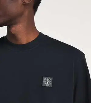 Stone Island Organic Cotton Ghost T-shirt - Navy