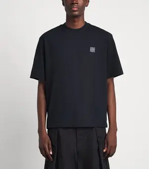 Stone Island Organic Cotton Ghost T-shirt - Navy