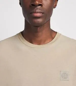 Stone Island Organic Cotton Ghost T-shirt - Beige