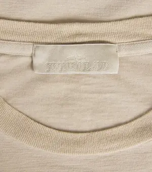 Stone Island Organic Cotton Ghost T-shirt - Beige