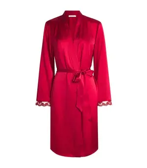 Simone Perele Silk-blend Love Me Robe