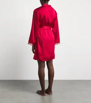 Simone Perele Silk-blend Love Me Robe