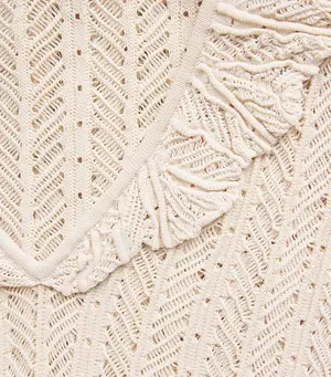 Devon Windsor Knitted Davina Mini Dress - Ivory