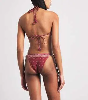 Devon Windsor Bandana Print Eadie Bikini Briefs