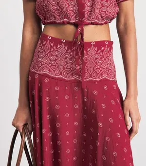 Devon Windsor Bandana Rylie Maxi Skirt