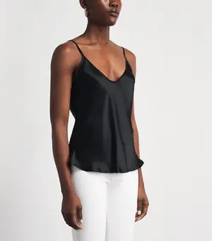 L'Agence Silk Lexi Camisole - Black
