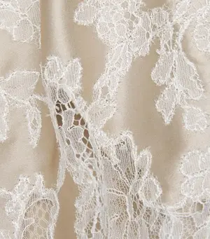 TORLOWEI Silk Elsa Shorts