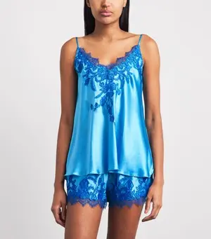 TORLOWEI Silk Tokono Cami Top