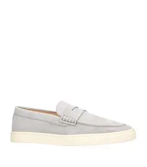 Brunello Cucinelli Suede Hybrid Loafers