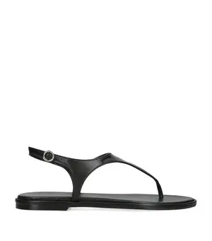 AeydĒ Leather Raine Sandals - Black