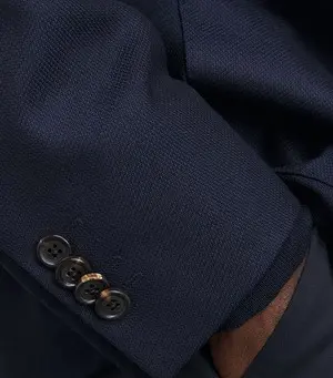 Corneliani Virgin Wool-silk Unlined Whisper Blazer