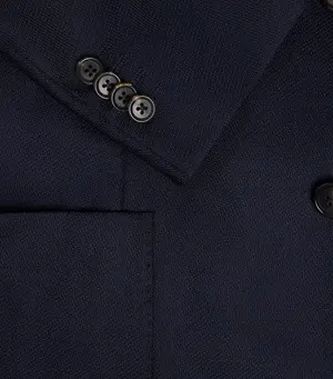 Corneliani Virgin Wool-silk Unlined Whisper Blazer
