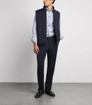 Eton Cotton Slim Fit Shirt - Blue