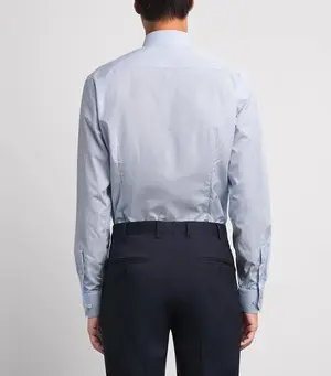 Eton Cotton Slim Fit Shirt - Blue