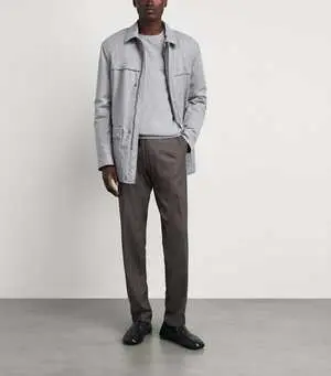 Canali Wool Field Jacket