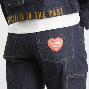 HUMAN MADE Straight Leg Selvedge Denim Jeans