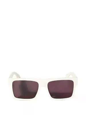 Off-White Rectangle-frame Sunglasses - White