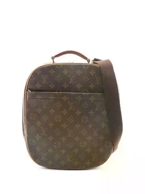 LOUIS VUITTON 2000 Monogram Packall Sac Ad Backpack - Brown