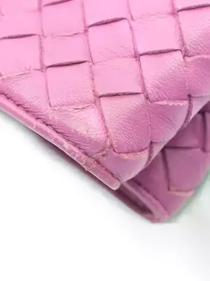 Bottega Veneta 2010s Intrecciato Tote Bag - Pink