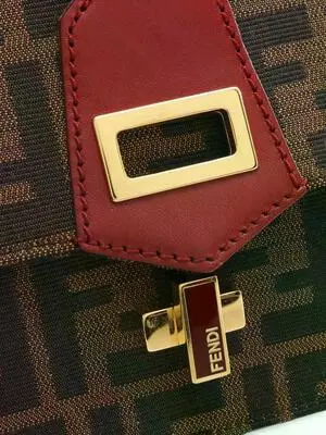 Fendi 2010s Zucca Two-way Handbag