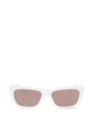Miu Miu Rectangle-frame Sunglasses - White