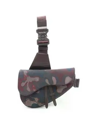 Dior 2010s Saddle Belt Bag - Blue